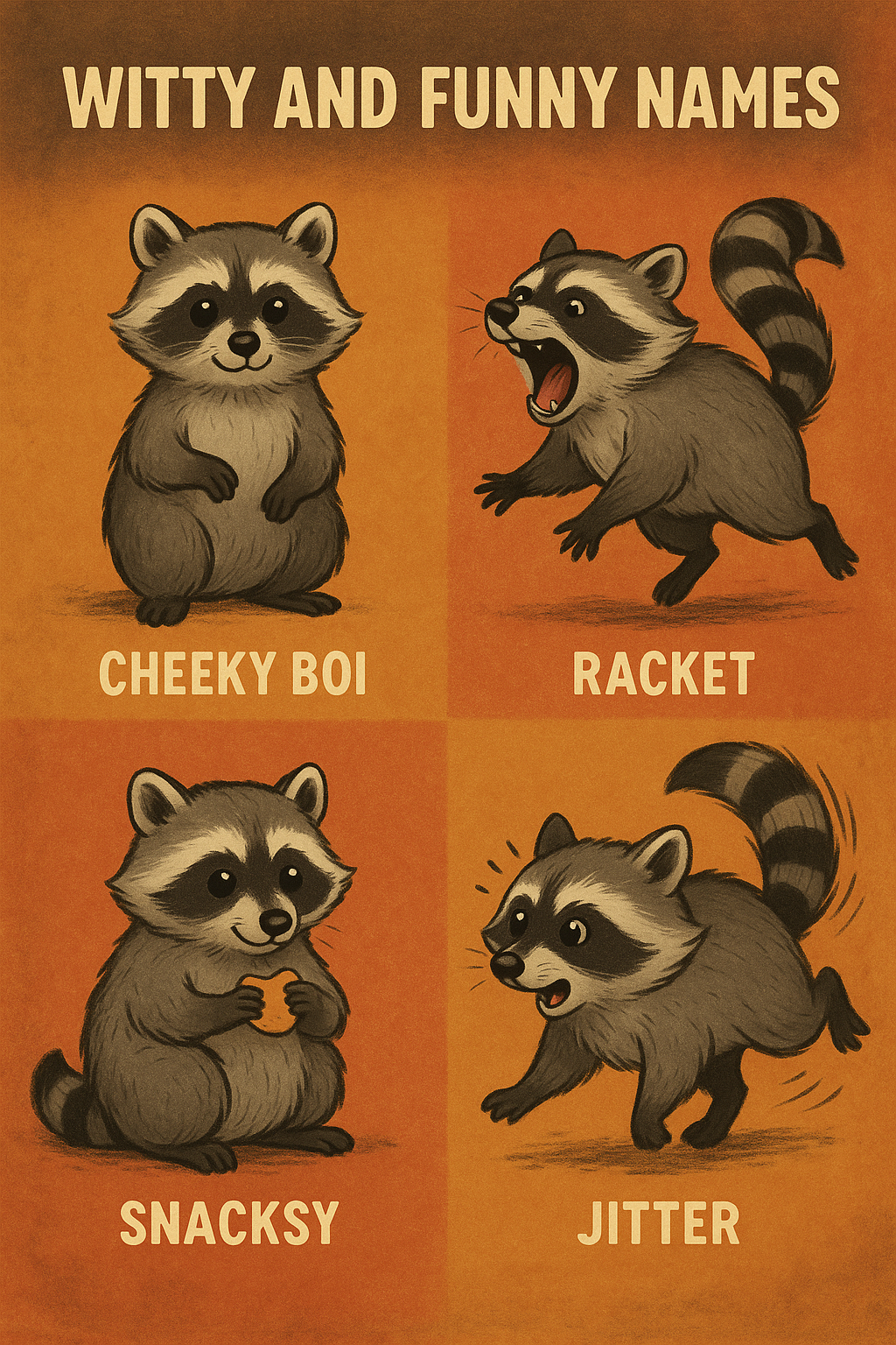 1000+ Witty and Funny Names For Raccoons 2025 - Business In mark